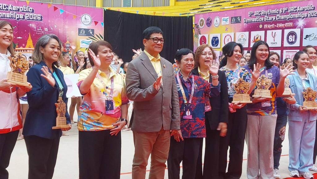 ไต้หวัน-รัสเซีย ประเดิมทองยิมนาสติก JRC ที่ไทย